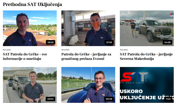 SAT Patrola do GRČKE