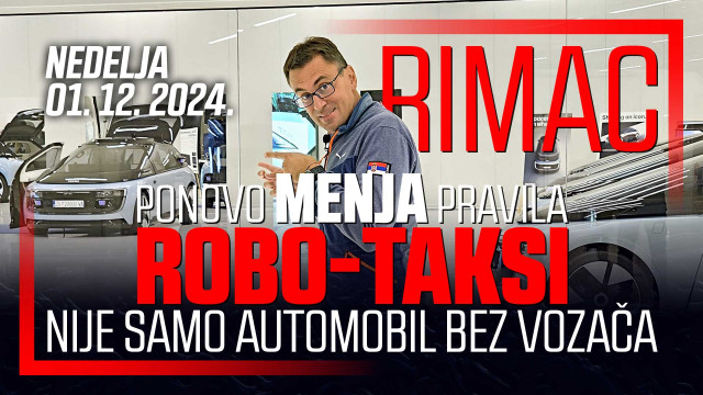 Rimac ponovo menja pravila – robo-taksi nije samo automobil bez vozača ...